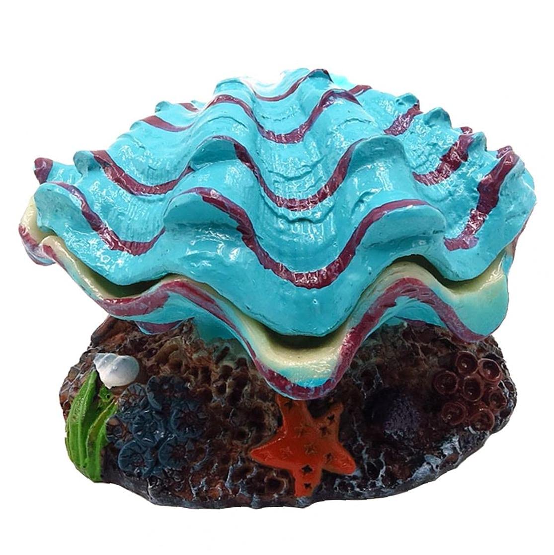 Underwater Clam With Pearl