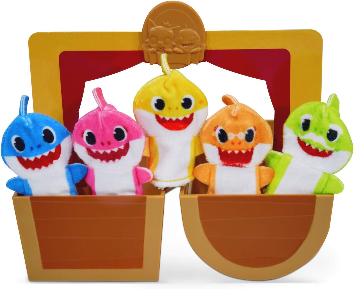 Amazon.com: WowWee Pinkfong Baby Shark Official - Finger Puppet Pop-Up ...