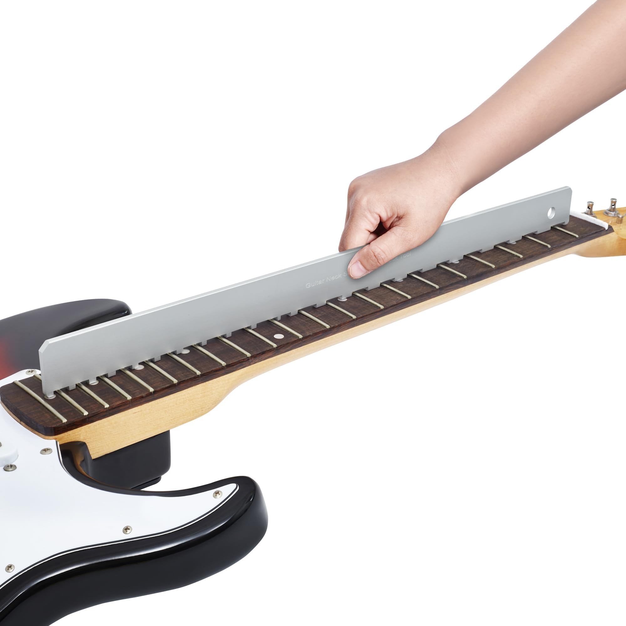 Amazon.com: iLuiz Guitar Neck Notched Straight Edge Luthiers Tool for ...