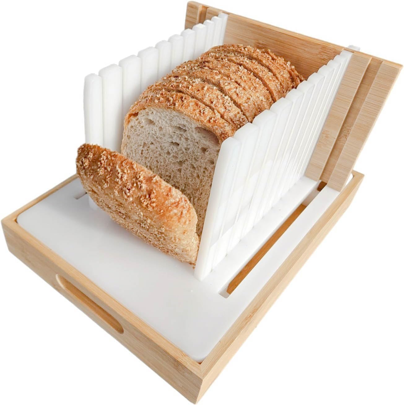 Amazon.com: Bread Slicer Guide Cutter for Slicing Homemade Bread ...