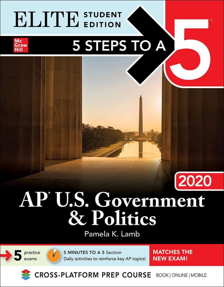 Amazon.com: 5 Steps to a 5: AP U.S. Government & Politics 2020 Elite ...