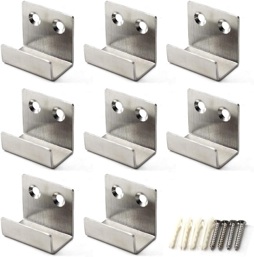 Flomore Ceramic Tile Display Bracket Hanger Stainless Steel Wall ...