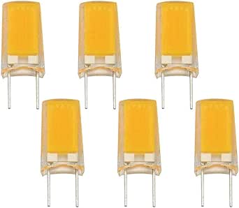 Lxcom Lighting 2. 2W G8 led Light Bulbs(6 Pack)- G8 Base Mini Thin Led ...