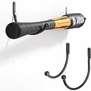 Amazon.com: Baseball Bat Holder Wall Mount: Black Bat Display Rack ...