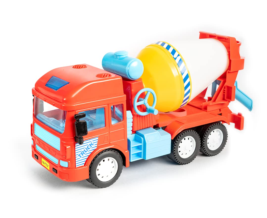 RATNA'S My First Wheels Toy Cement Mixer Truck Friction Powered ...