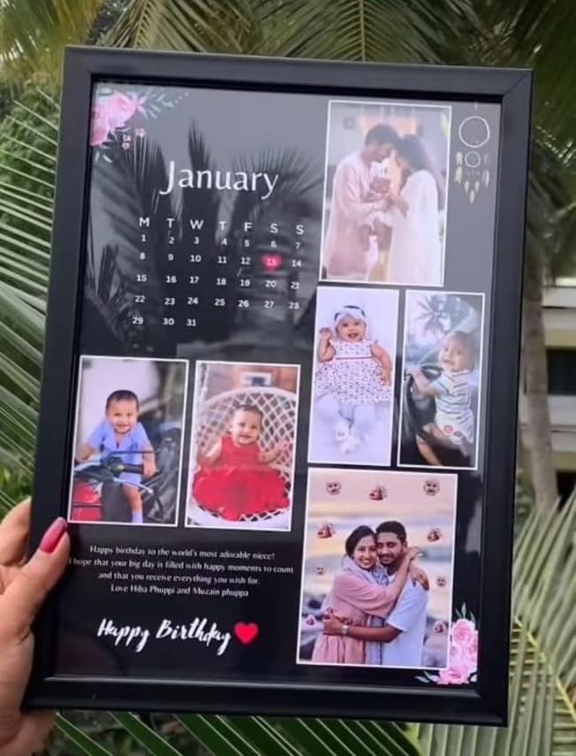 Rubykart Happy Birthday Frame (Design 1) : Amazon.in: Home & Kitchen