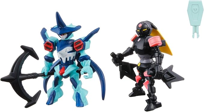The Little Battlers - LBX Battle Custom Figure Set LBX Toriton & Oni ...