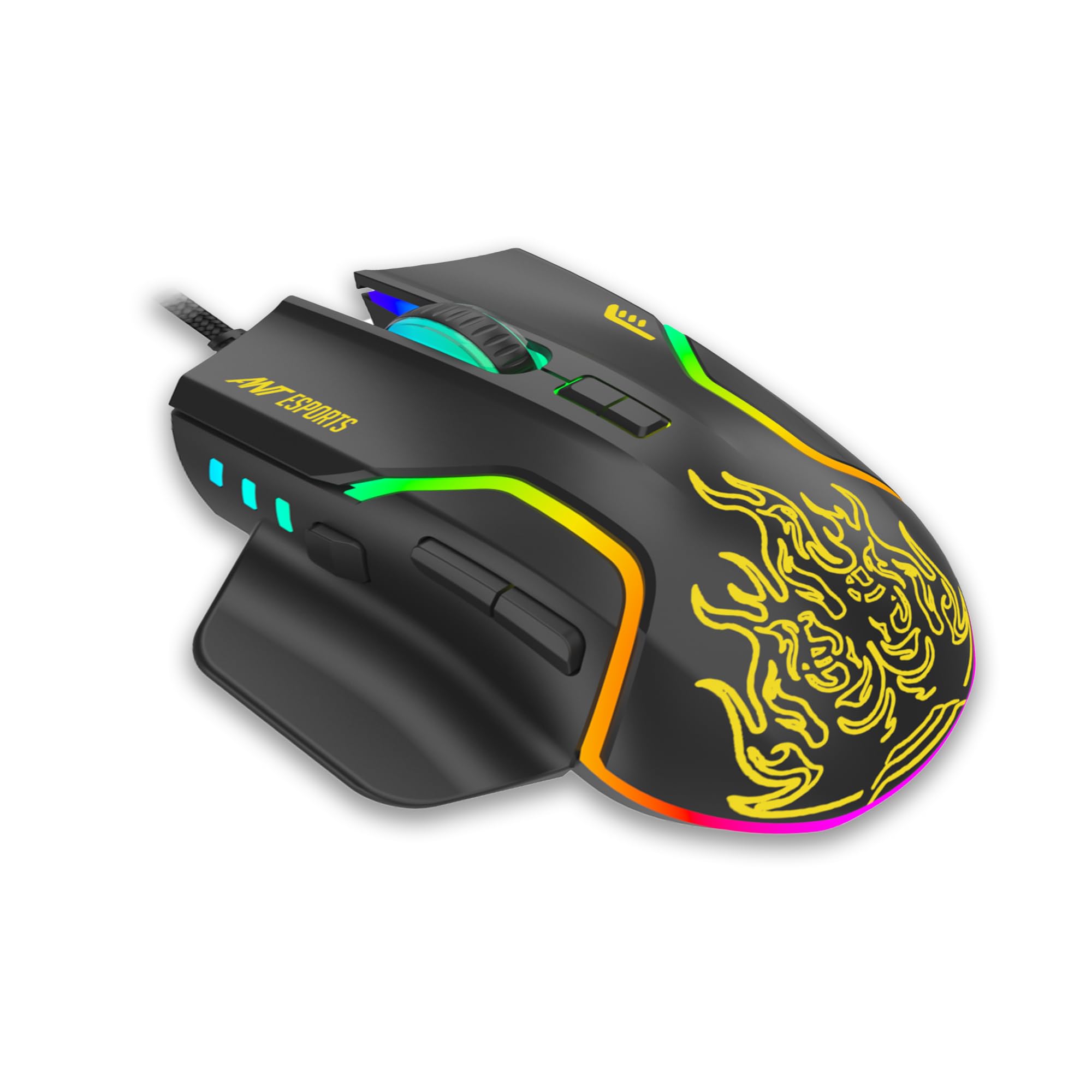 Amazon.in: Buy (Refurbished) Ant Esports GM320 Fire Flare New Launch ...