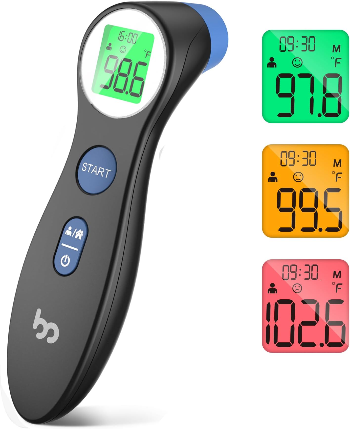 Amazon.com: Bundle of Thermometer for Fever, Oral Thermometer for ...