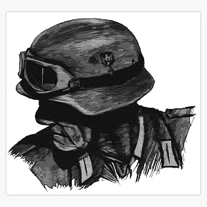 Amazon.com - WW2 Soldier Drawing Sticker Bumper Sticker Vinyl Decal 5"
