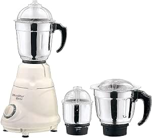 MEENUMIX Qute 220-240V 50/60Hz 550W Mixer Grinder with 3 Stainless ...