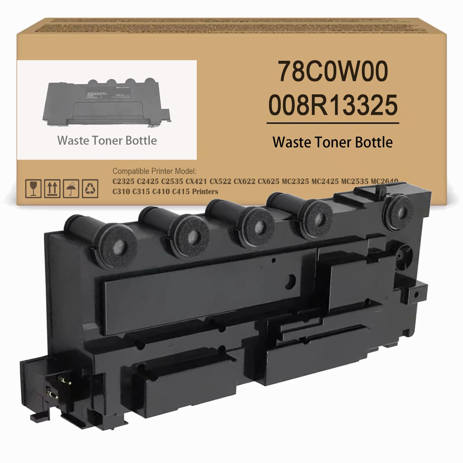 Amazon.com: 78C0W00 Waste Toner Bottle 008R13325 Waste Toner Compatible ...