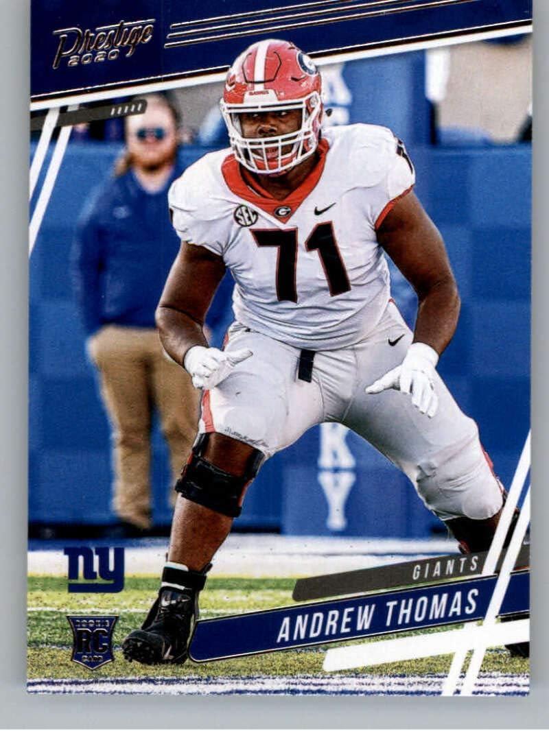 Amazon.com: 2020 Prestige NFL #205 Andrew Thomas RC Rookie New York ...