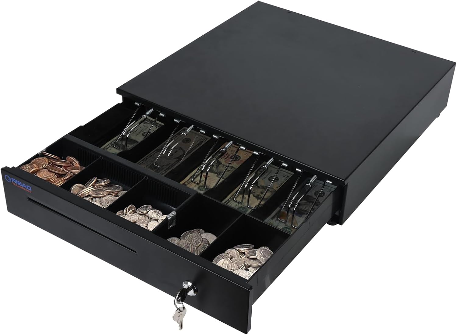 Amazon.com : RIBAO 16’’ Cash Register Drawer for Point of Sale(POS ...