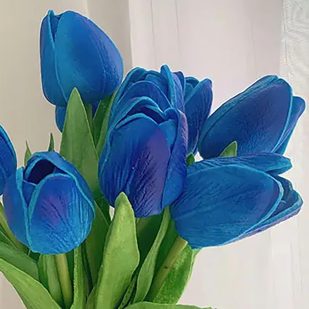 5pcs Blue Tulip Bulbs Garden Flower Bulbs Fragrant Flowers That Bloom ...
