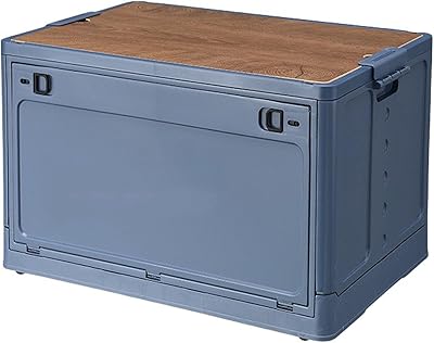 Amazon.com - Joytwo Camping Storage Box Bins with Lids Collapsible and ...