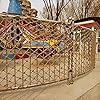 Amazon.com: Rope Net Fence Safety Net Decor Heavy Duty Hemp Rope ...