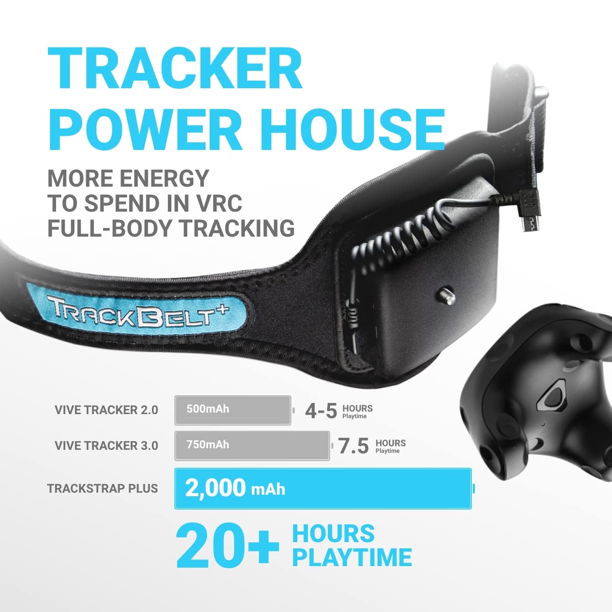 Snapklik.com : Rebuff Reality Trackstrap Plus For Vive Ultimate Tracker