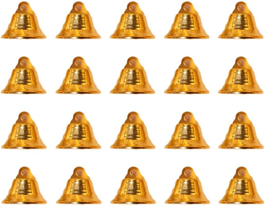 Amazon.com: SUPVOX 20pcs Craft Bells Jingle Bells Mini Small Bells ...