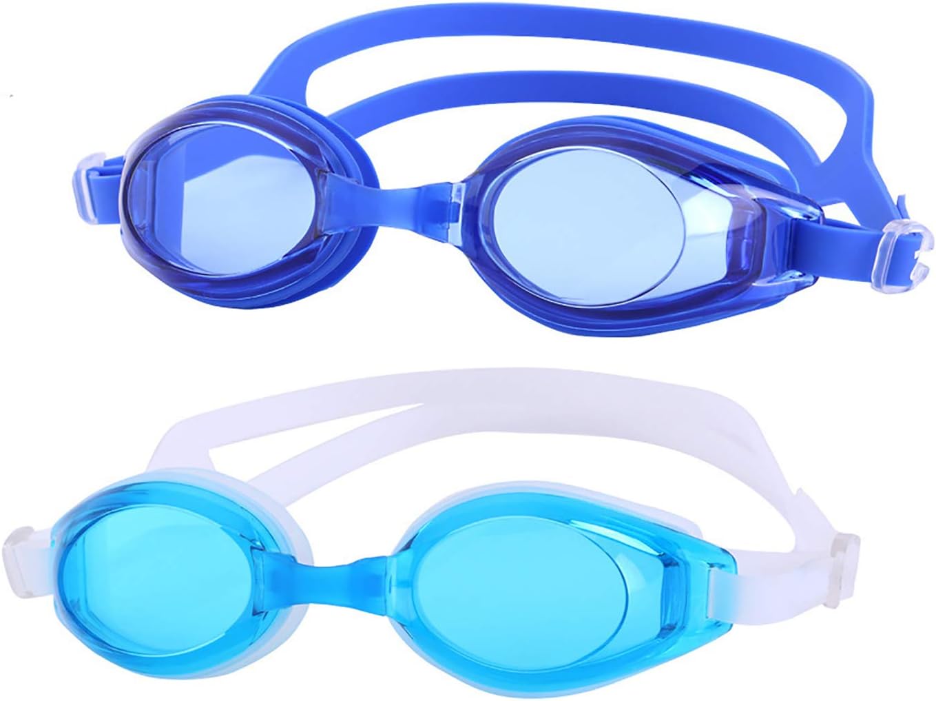 Amazon.com : June Sports Swim Goggles Pack of 2, Swimming Goggles Anti ...