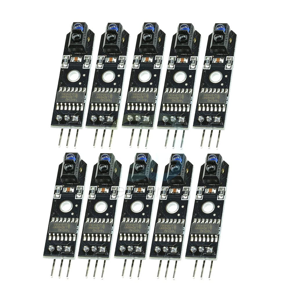 Amazon.com: 10Pcs DC 5V IR Infrared Line Tracker Sensor Track Follower Sensor TCRT5000 Obstacle ...