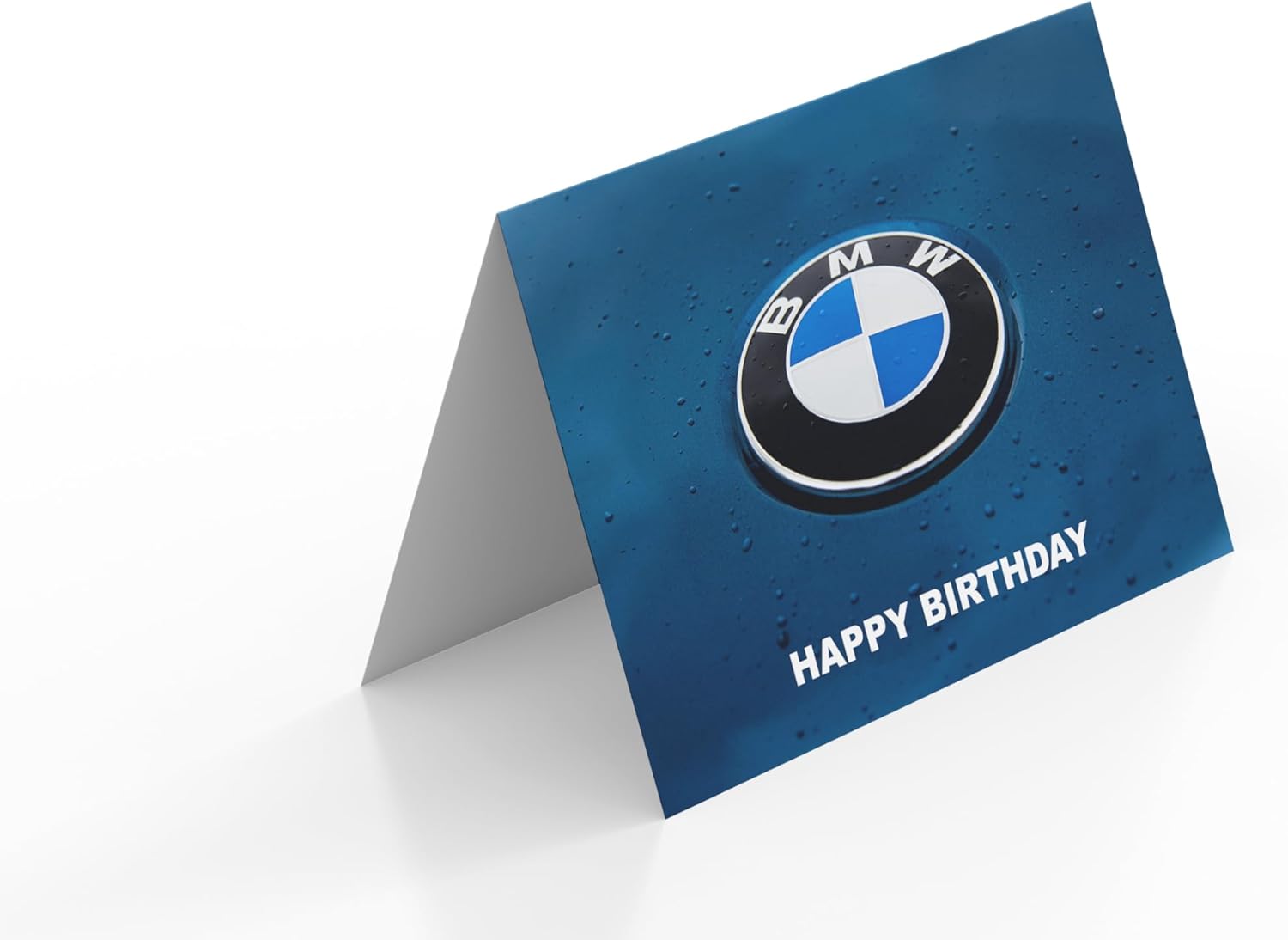BMW Car Badge Happy Birthday Greetings Card 125mm x 178mm Including ...