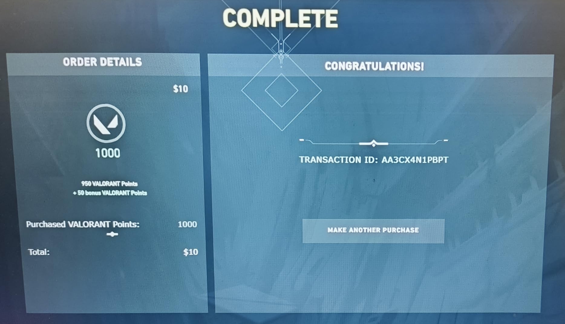 Valorant Points (Riot Cash $10) : Amazon.in: Video Games