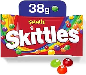 Skittles Original Fruits Candy 38g, Taste the Rainbow, Candies with ...