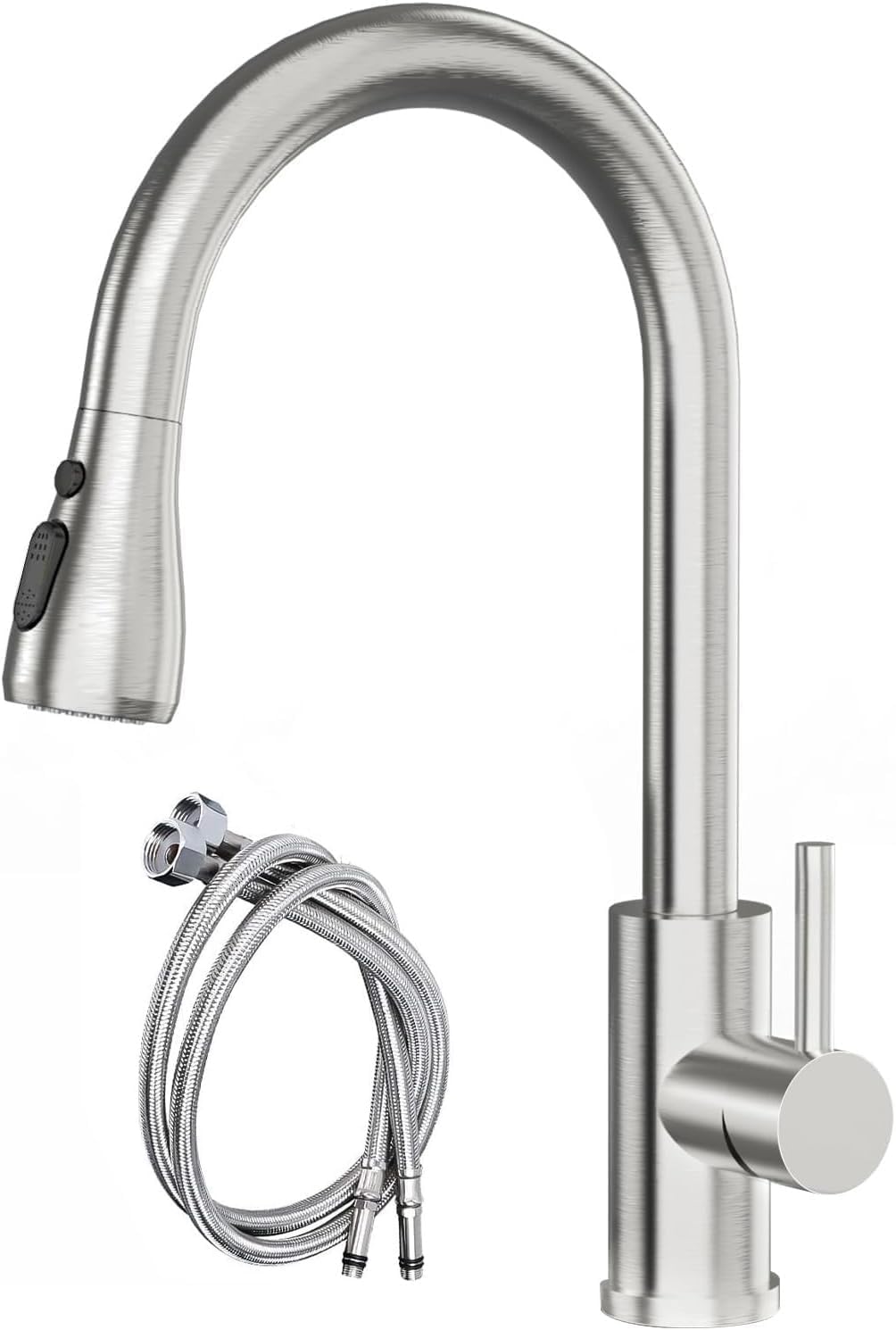 MOCOFLY Llaves para Fregadero de Cocina con Rociador Desplegable ...