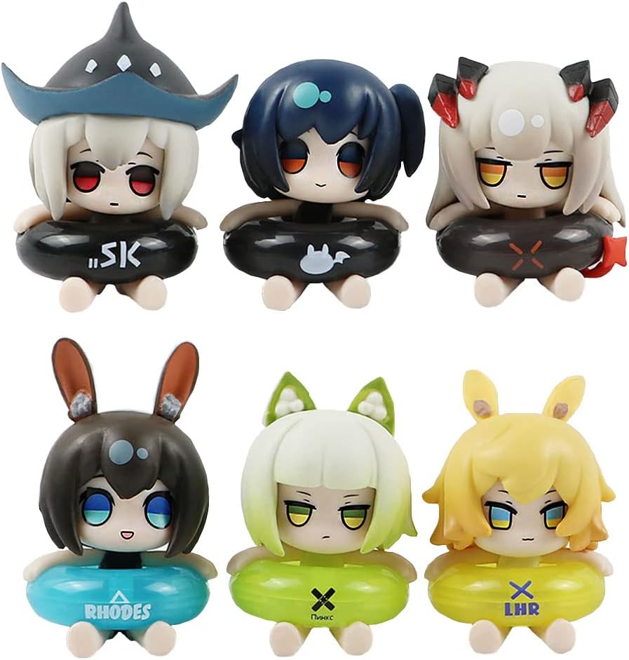 Zhongkaihua Arknights Figures Arknights Kaltsit/Skadi/Saria/Amiya/Chen ...