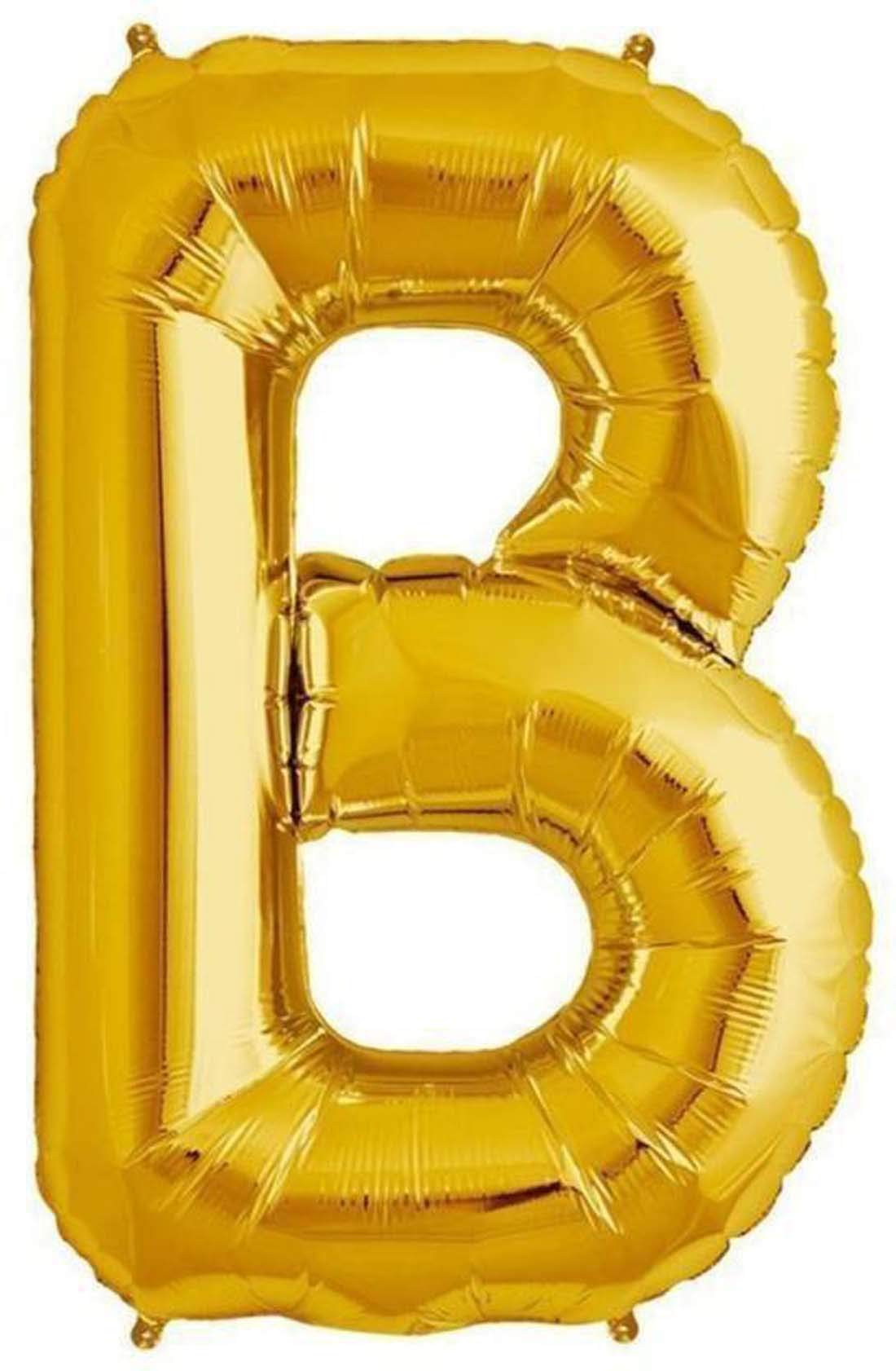 YNS CRAFTS STOCK™ Solid Foil Balloon 30" Inch Letter "A to Z" Alphabets ...