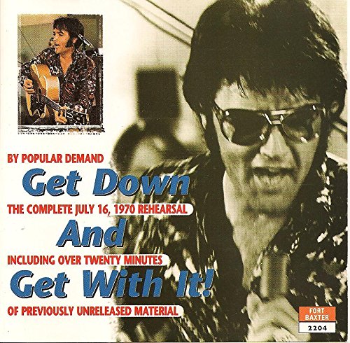 cd rare get down and get with it ! 27 unreleased 16/7/70 versions ...