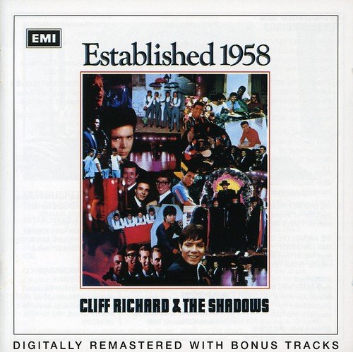 Established 1958: Cliff Richard, Hank Marvin, Bruce Welch, Roger ...