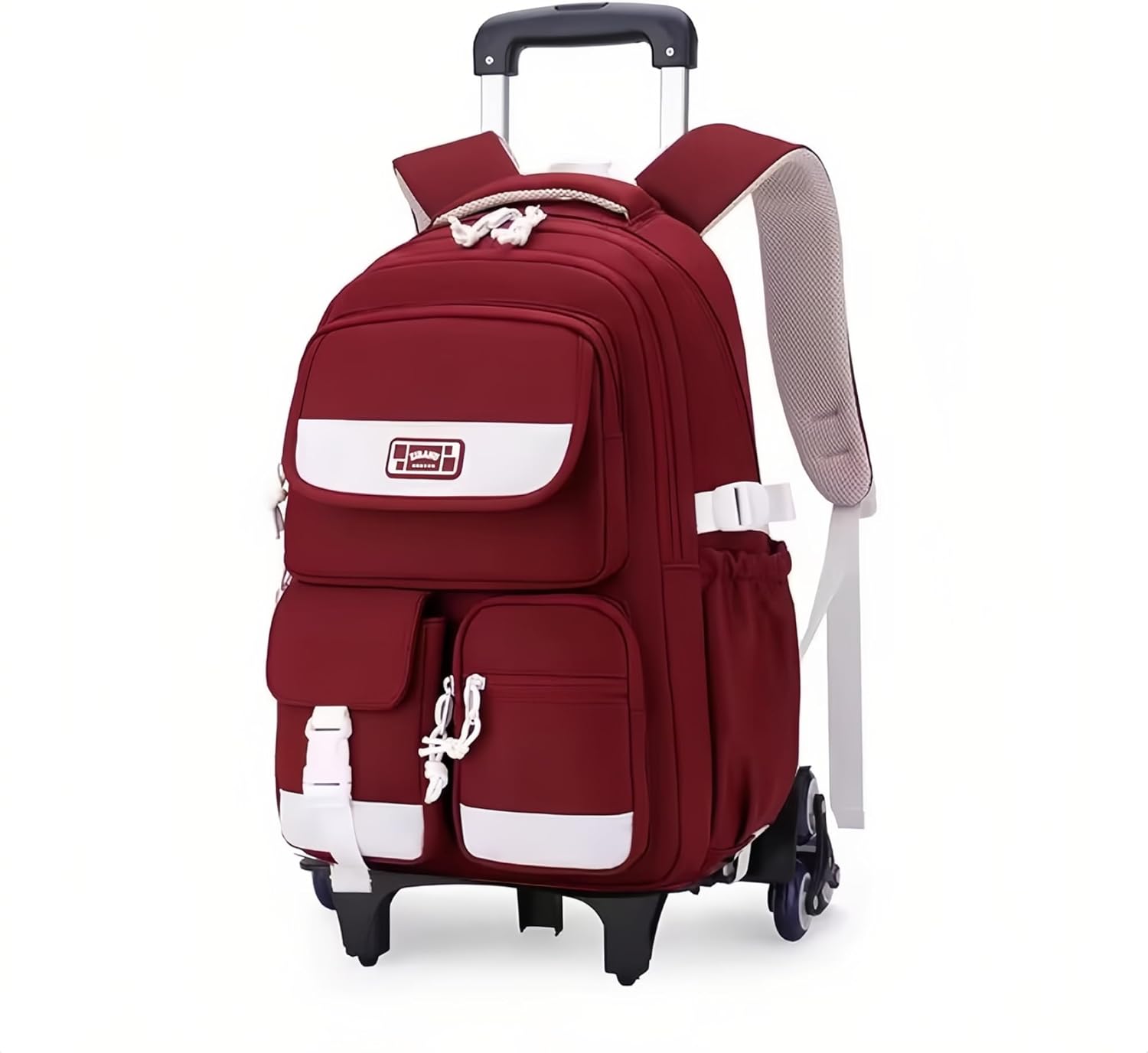 Amazon.com | MITOWERMI Rolling Backpack for Girls Boys Backpack with ...