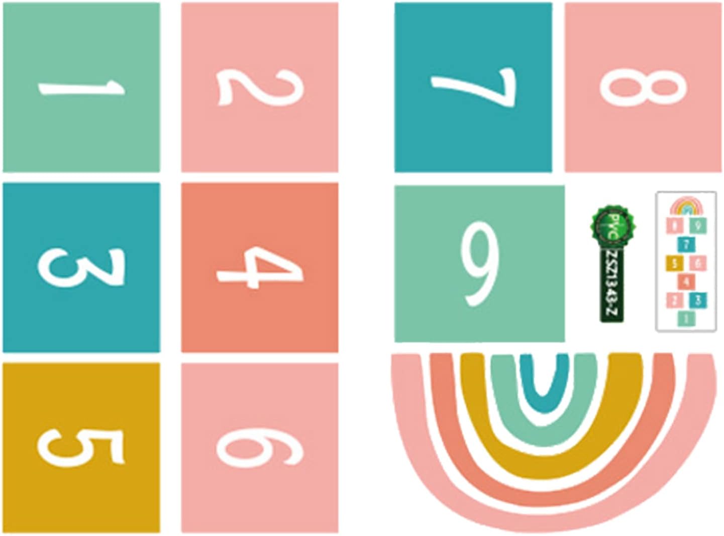 Amazon.com: Hopscotch Sticker, Hopscotch Stickers Floor Decals, Wall ...