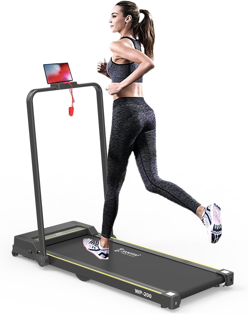 Cockatoo WP-200 1.5HP - 3HP Peak Motorized Treadmill, Walking Pad for ...