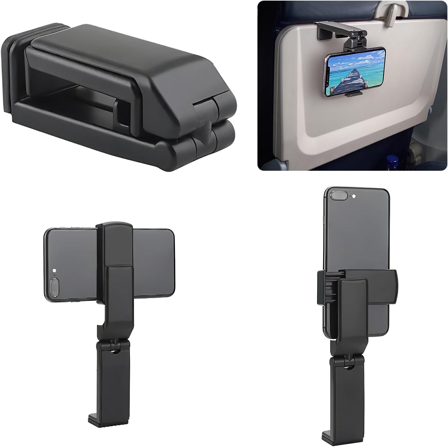 Airplane Phone Holder 360 Degree Rotation Plane Phone Holder Universal ...