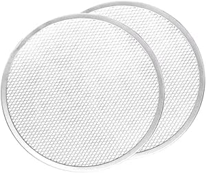 Uniqal Pizza Screen, Pizza,Pizza for Oven, Pizza Tray, 12 Inch Seamless ...