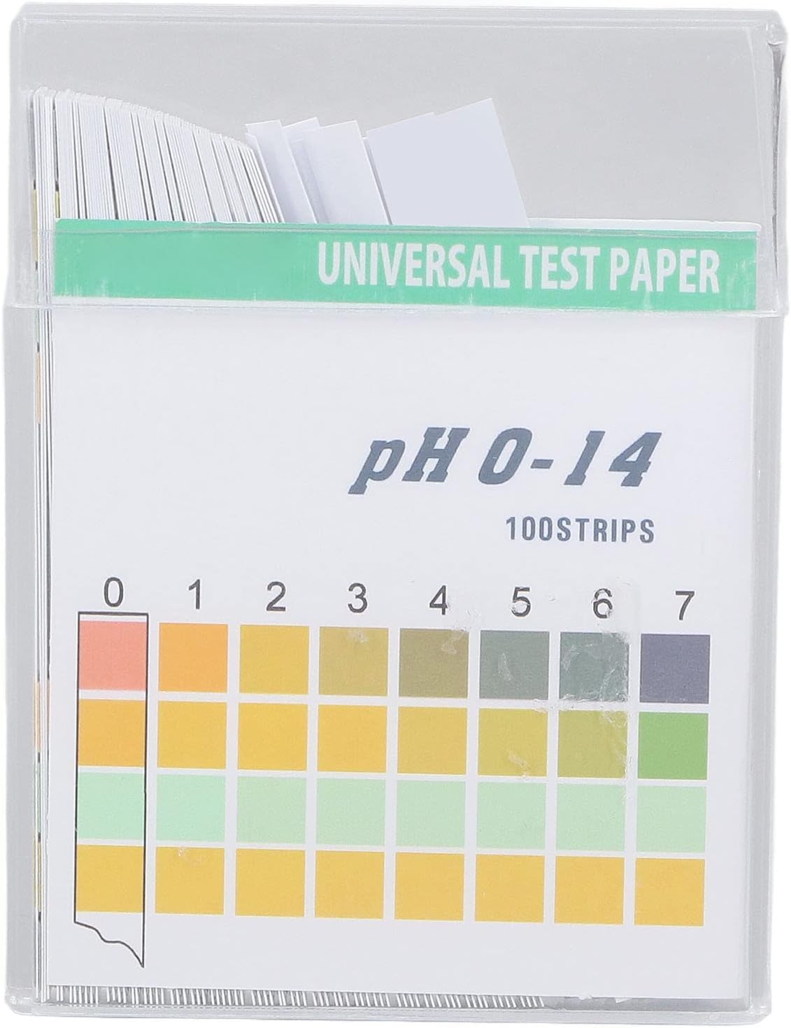 pH Test Strips, Universal Application (pH 0-14), 100 Strips for Saliva ...
