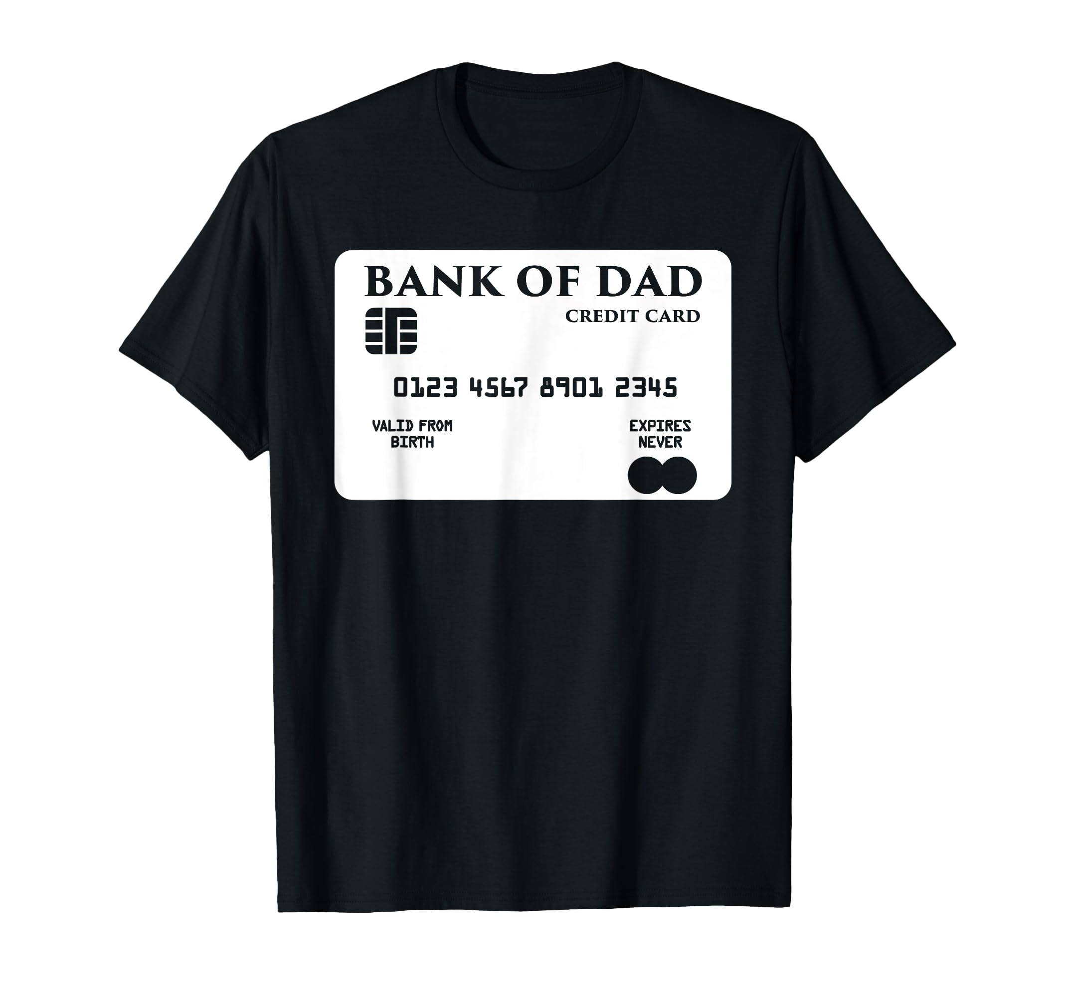 Amazon.com: My Dads Credit Card Humor Funny Dad Jokes - Bank Of Dad T ...