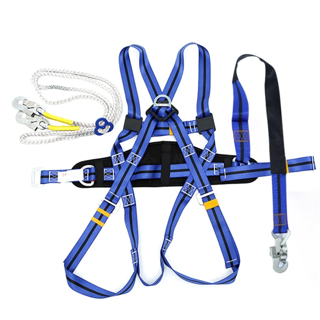 Zjdydysafety Harness Kits Construction Fall Arrest Safety Kit Full Body ...
