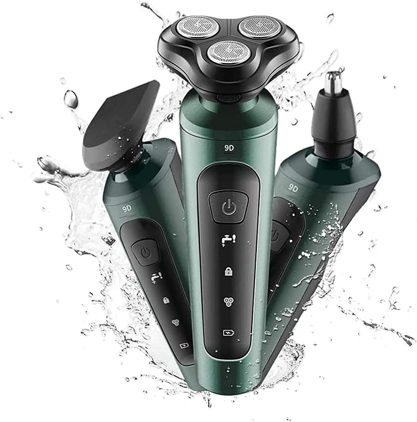 Amazon.com: WWBMZ Mens Electric Shaver Razor Beard Trimmer Rotary ...