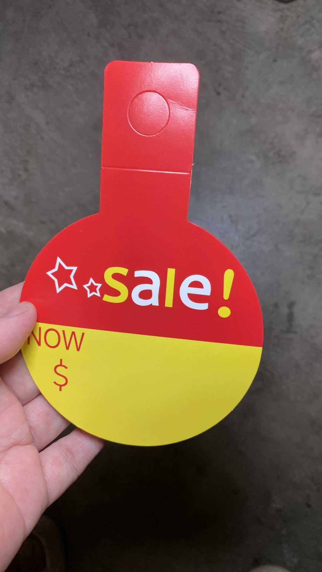 Amazon.com : Sale Price Tags Sale Retail Sale Signs 4×6 Inch Retail ...