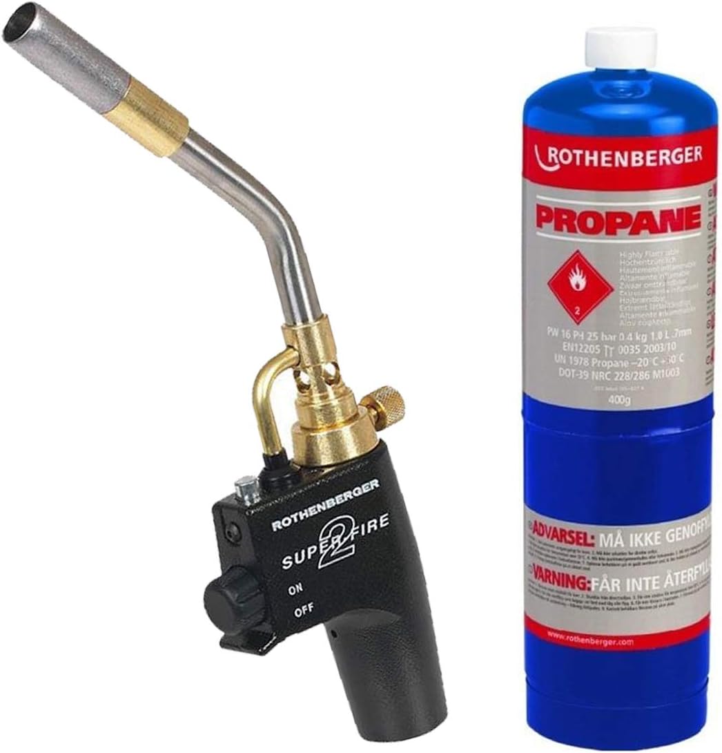 Rothenberger Super-Fire 2 Brazing Torch : Amazon.co.uk: DIY & Tools