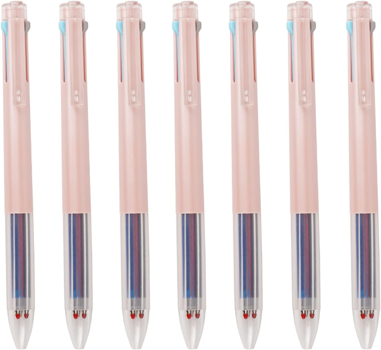 Amazon.com : COLSSINE - 7 Pack of Multicolor Ballpoint Pen 0.5, 3-in-1 ...