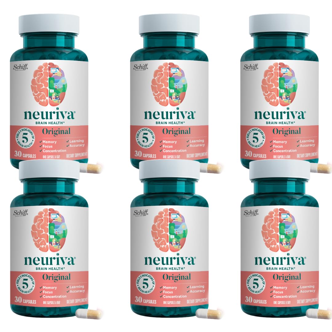 Amazon.com: NEURIVA Original Brain Supplement for Memory, Focus ...