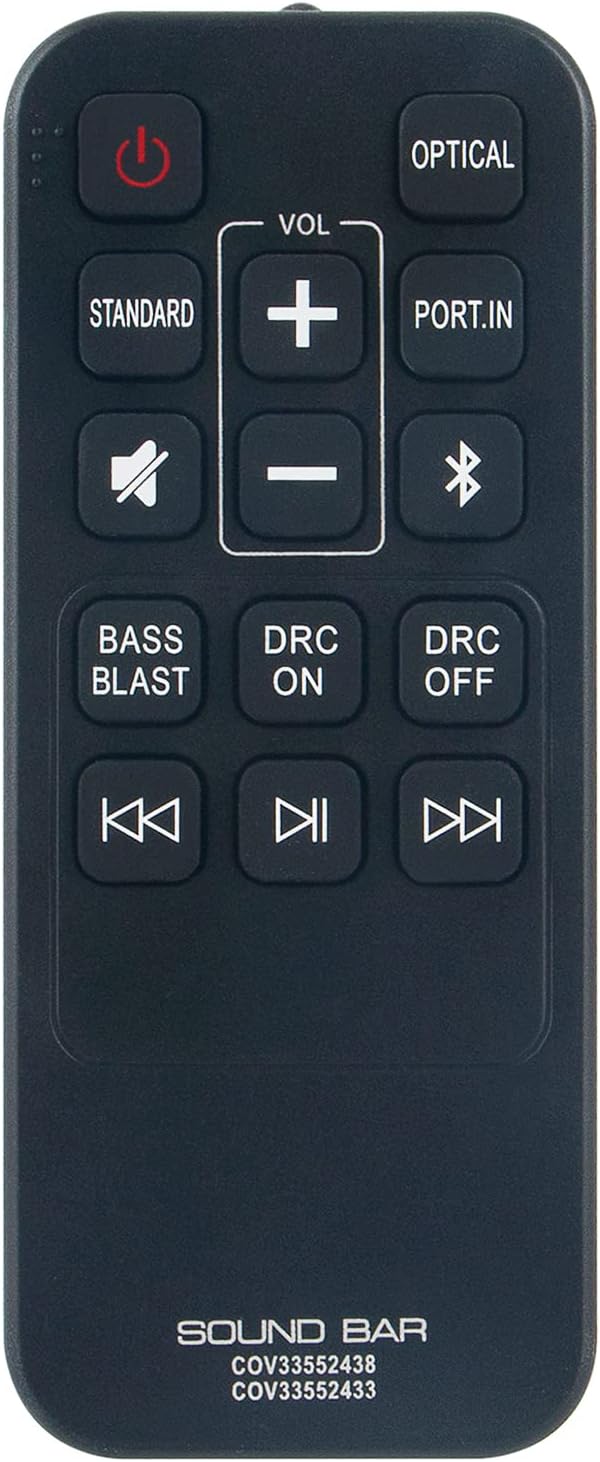 Amazon.com: COV33552438 Replaced Remote fit for LG Sound Bar SK1 ...