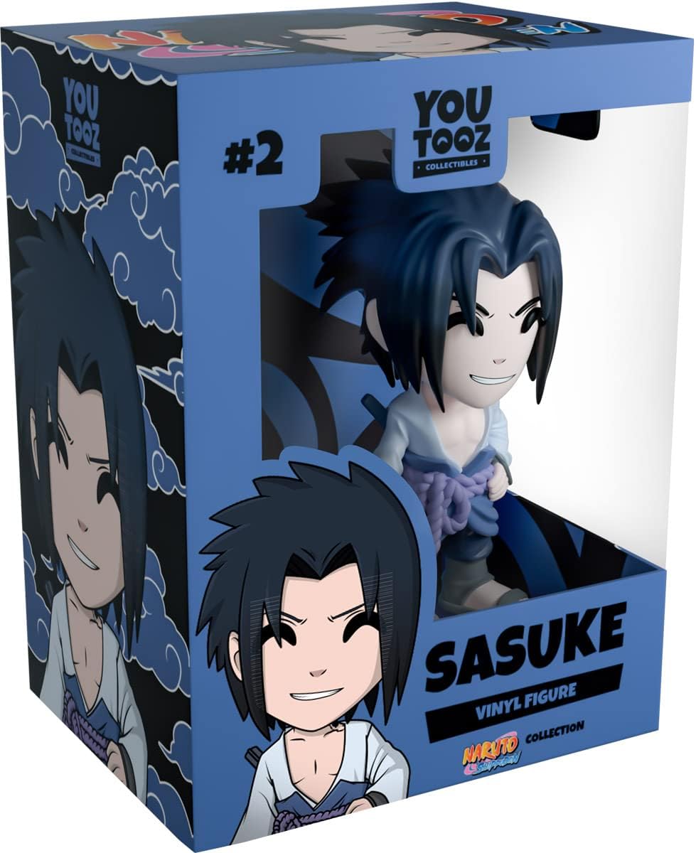 Amazon.com: Youtooz Sasuke Anime Figure 4.6", Collectible Uchiha Sasuke ...