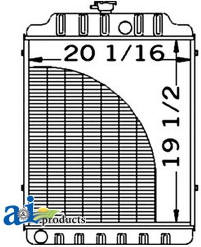 Amazon.com: Massey Ferguson Radiator Part No: A-1695721M2 : Industrial ...
