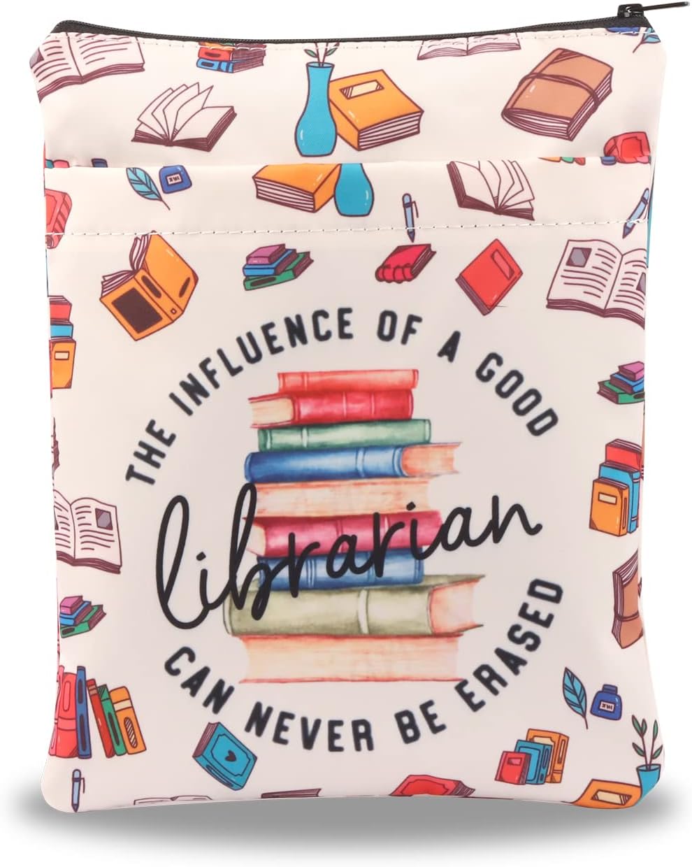 Amazon.com: Best Librarian Ever Book Sleeve Librarian Book Cover ...